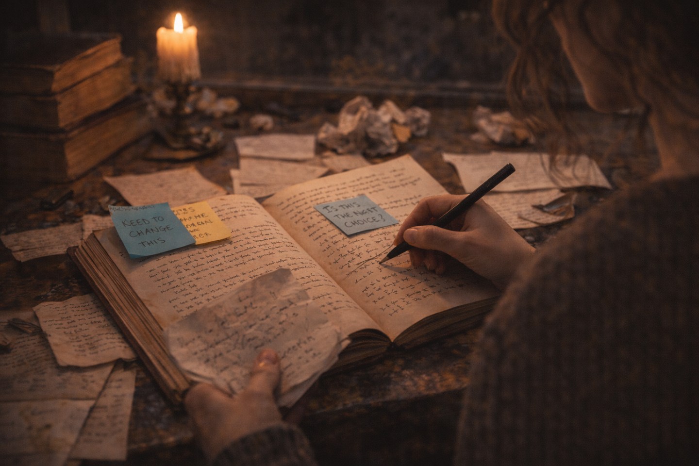 When the Story Changes While You’re Writing It – Anna Gerard